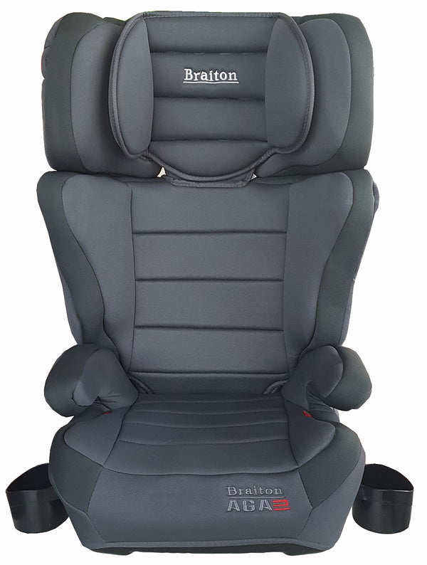 Aga Design Braiton autokrēsliņš no 9-36 kg (grey) – babymar.lv